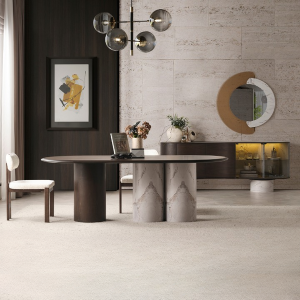 Masa de Dining Moderna, Tesla – Noble Furniture